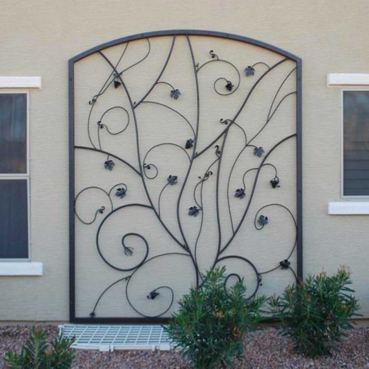 Iron Trellises: Transform A Wall From Boring to Beautiful | First ...