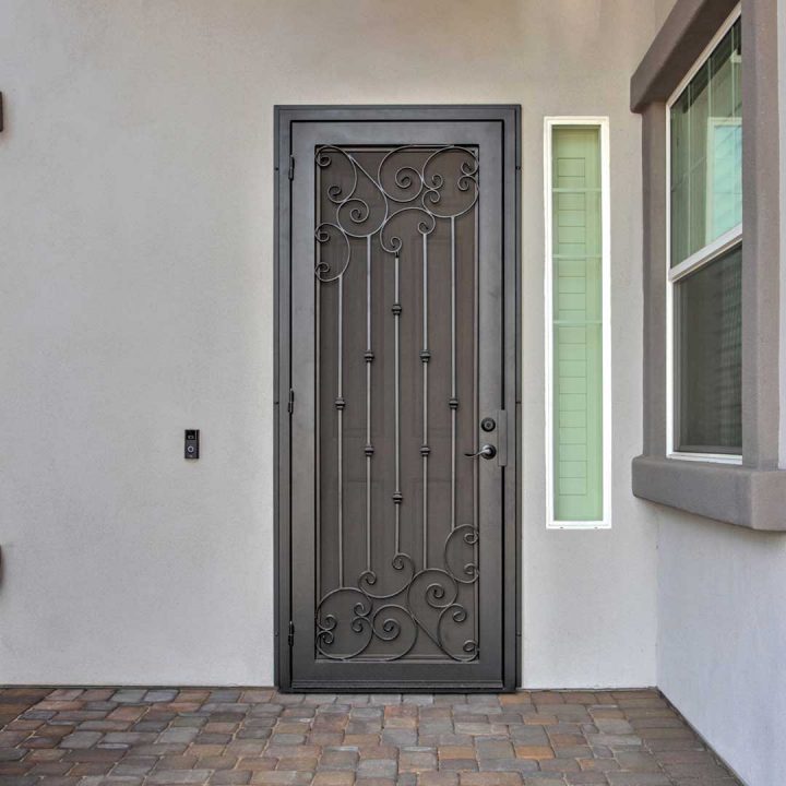 Protect Your Home with Burglar-Resistant Security Doors | First Impression Ironworks