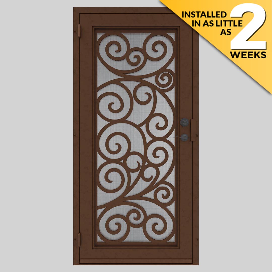 Limited Edition Iron Security Door Collection | First Impression Ironworks