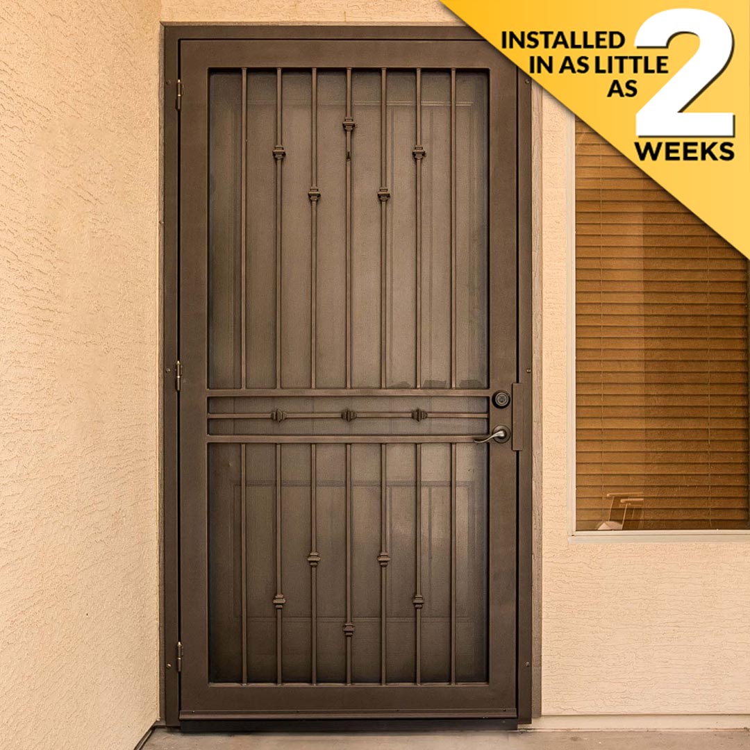 Limited Edition Iron Security Door Collection | First Impression Ironworks