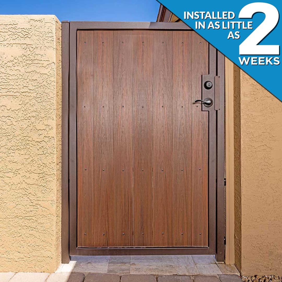 Limited Edition Iron & Wood Gates Collection | First Impression Ironworks