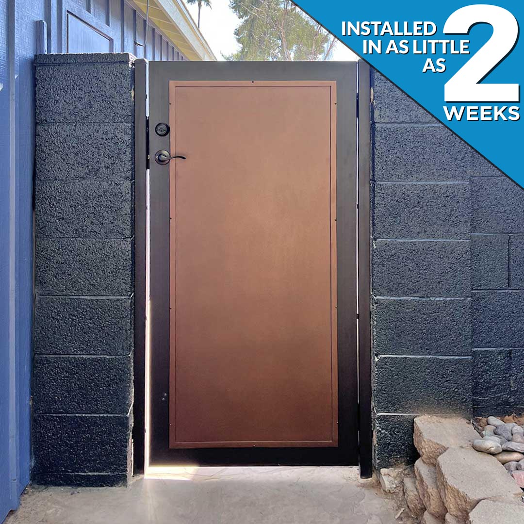 Limited Edition Iron & Wood Gates Collection | First Impression Ironworks