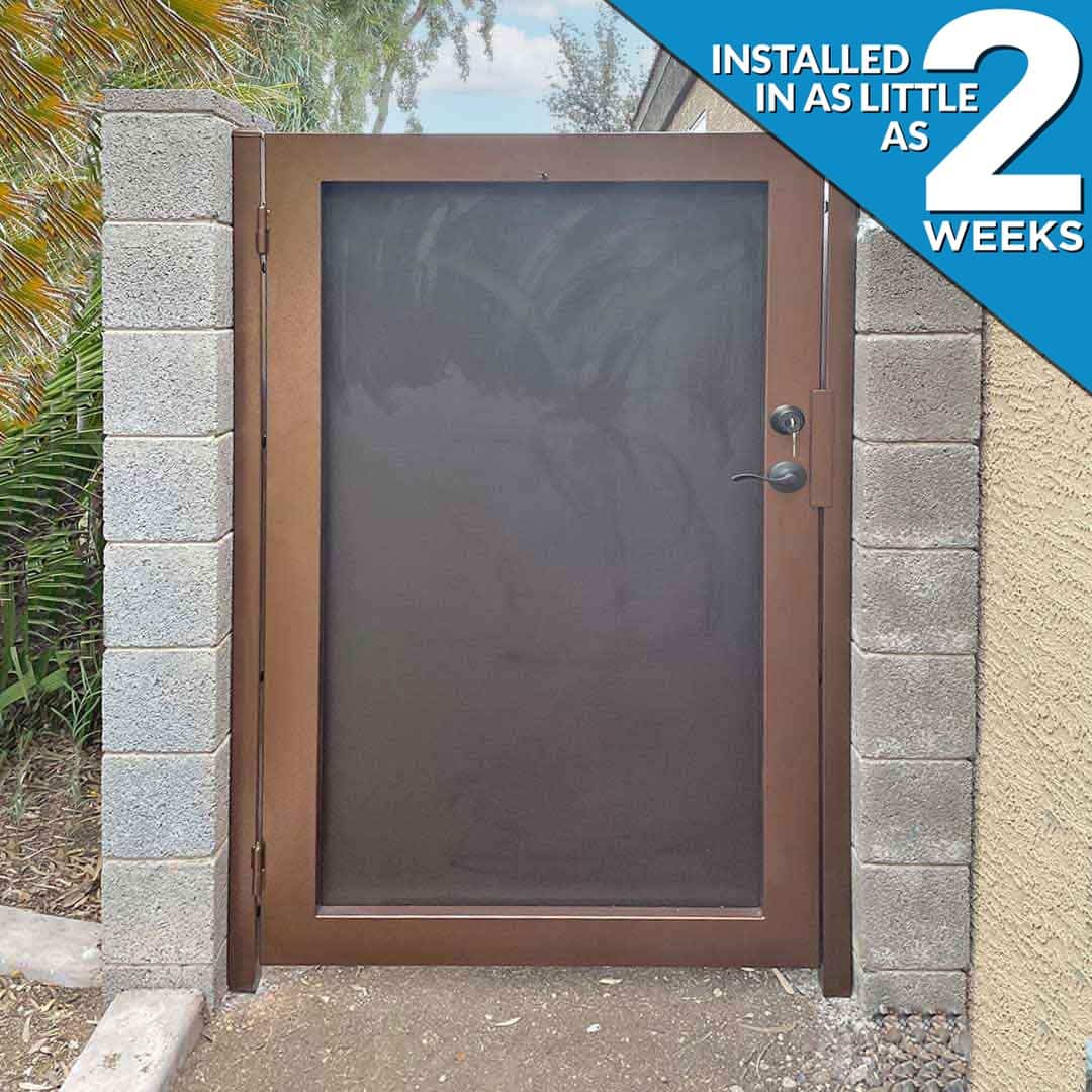 Limited Edition Iron & Wood Gates Collection | First Impression Ironworks