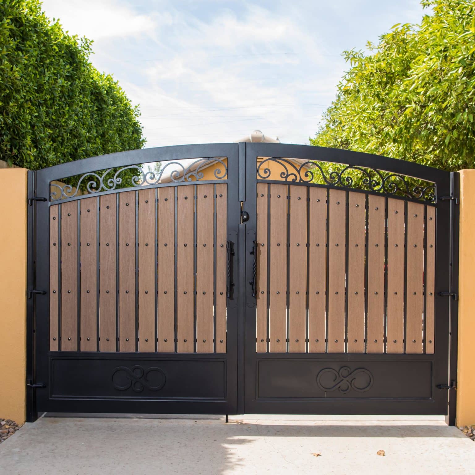 Save Up to $300 on Select Iron & Wood Gates* | First Impression Ironworks