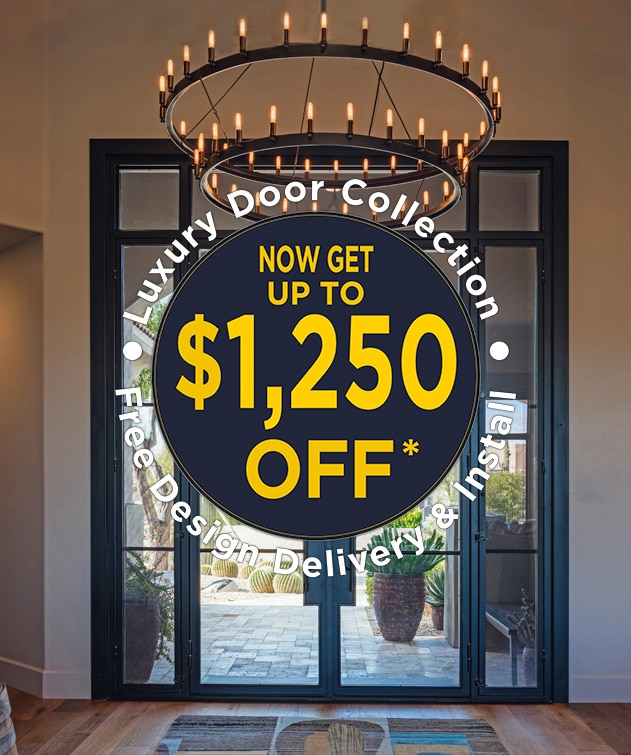 Save Up to $1250 on Luxury Iron Entry Doors