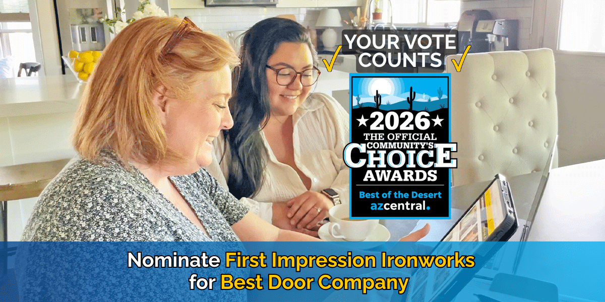 Nominate First Impression Ironworks for Best Door Company in the 2026 ...