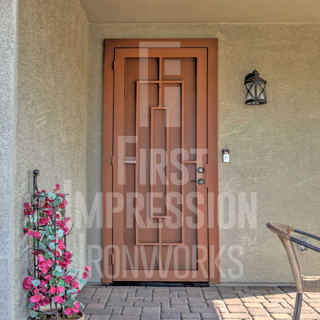 Texas Elite Horizon Iron Security Door Signature | First Impression ...
